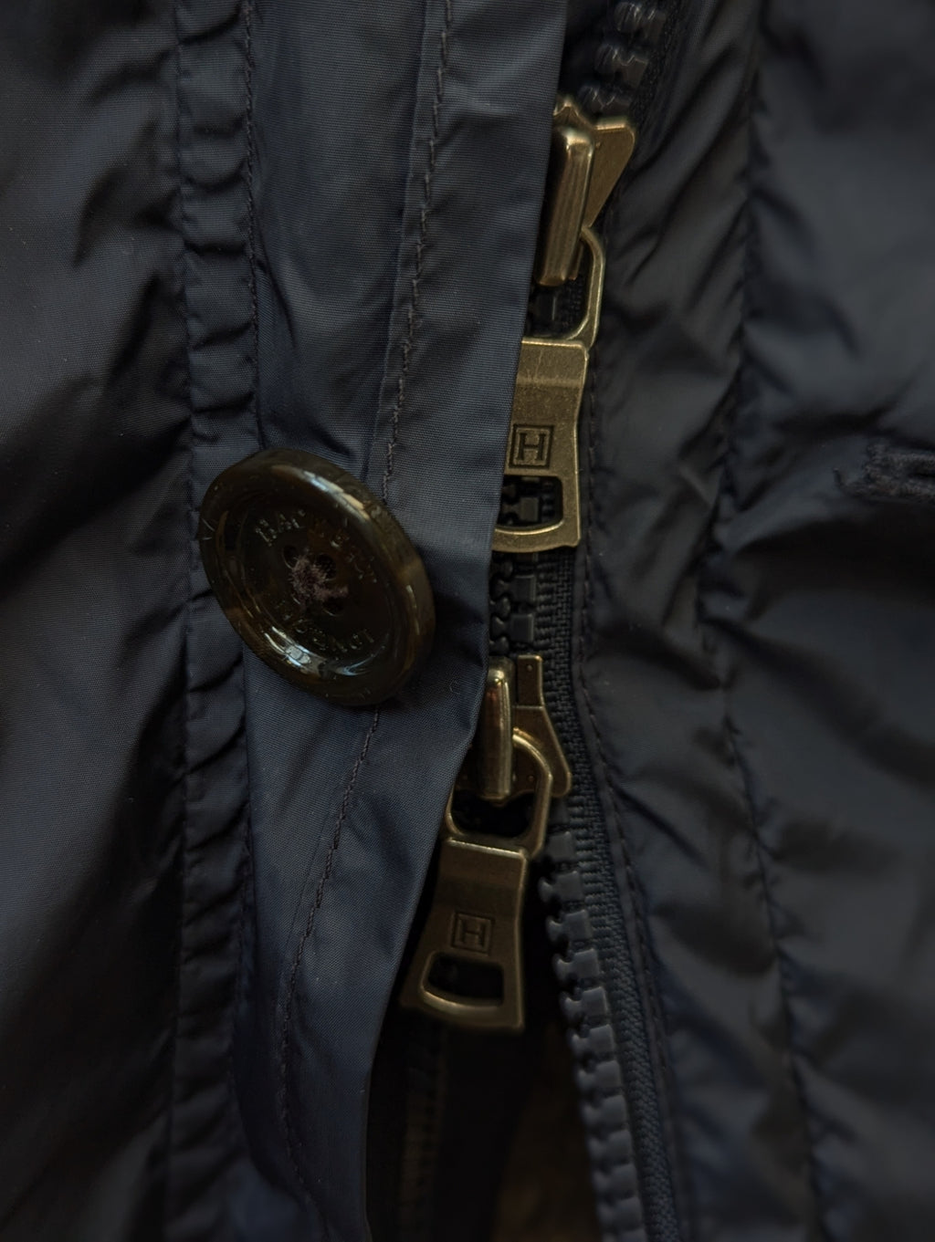 Hackett Technical Field Jacket XL Navy Blue Nylon – eHABERDASHER