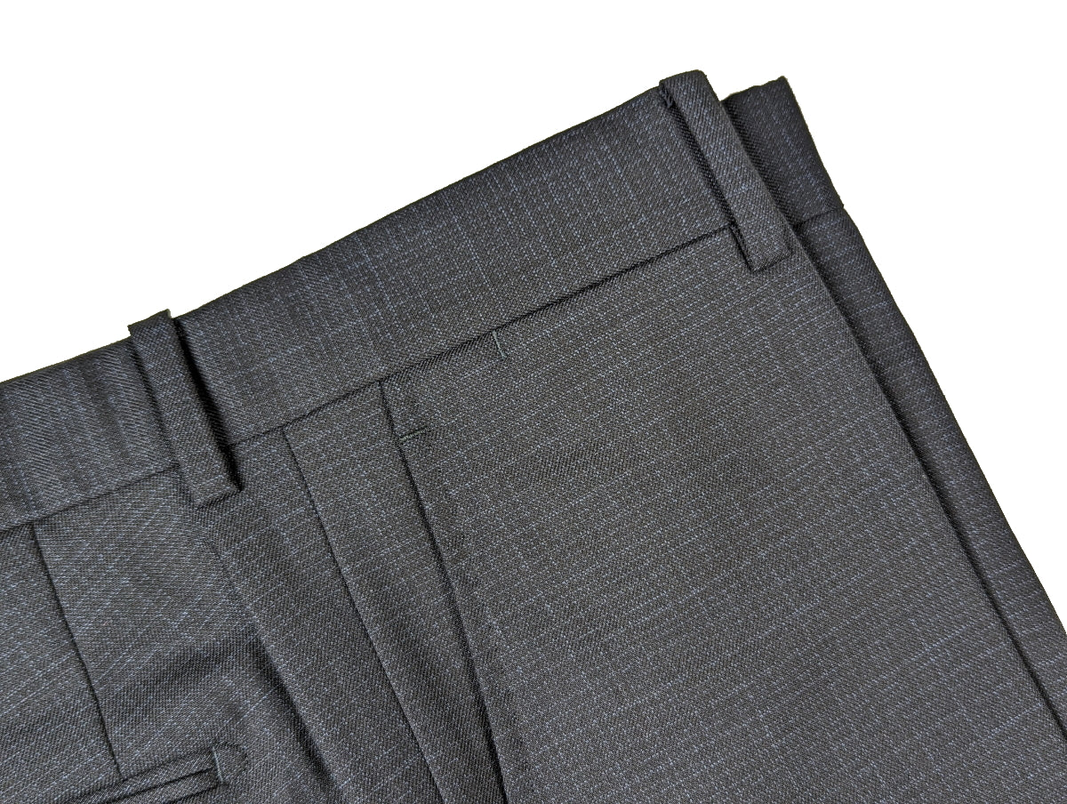 Benjamin Suit Navy Melange 2-Button Colombo Wool – eHABERDASHER