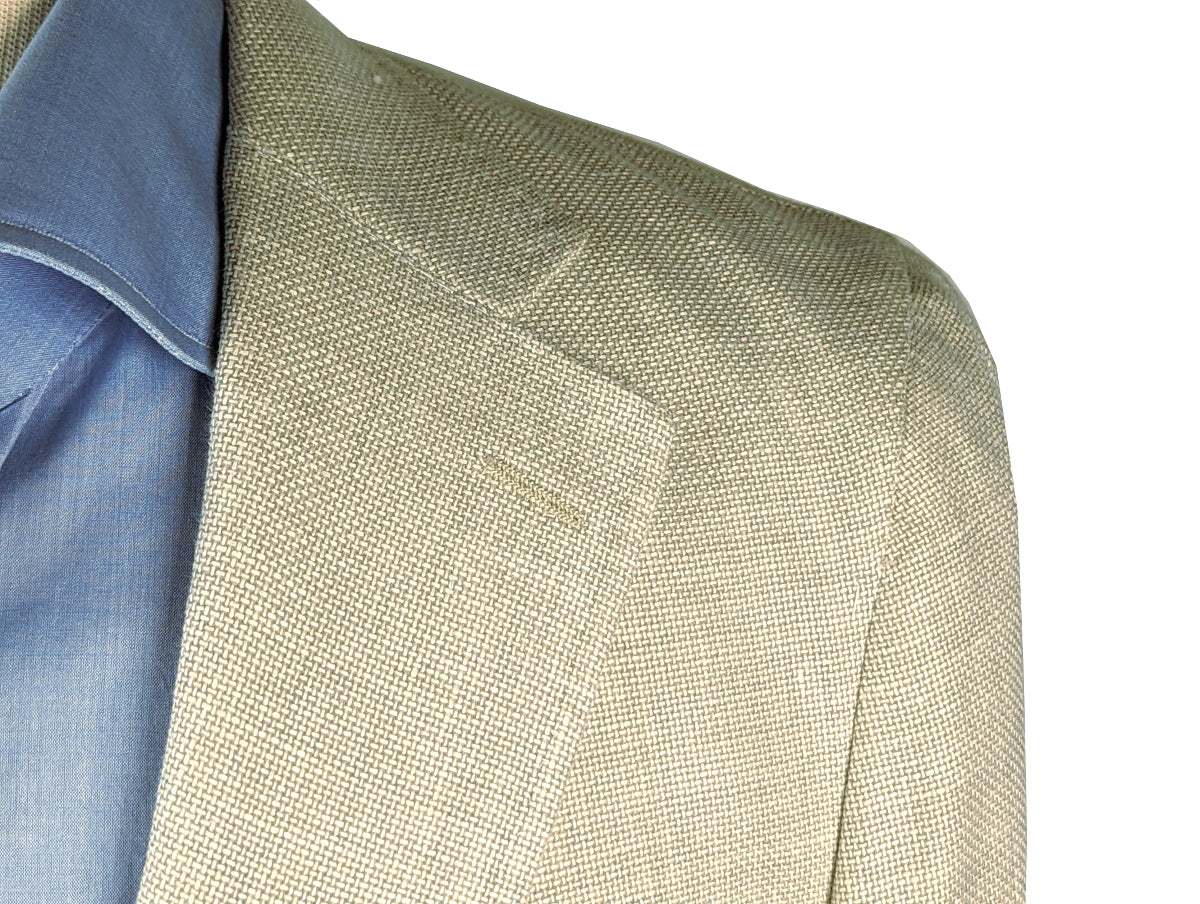 Benjamin Sport Coat Bone Beige 2-button Soft Shoulder Reda Wool Blend ...