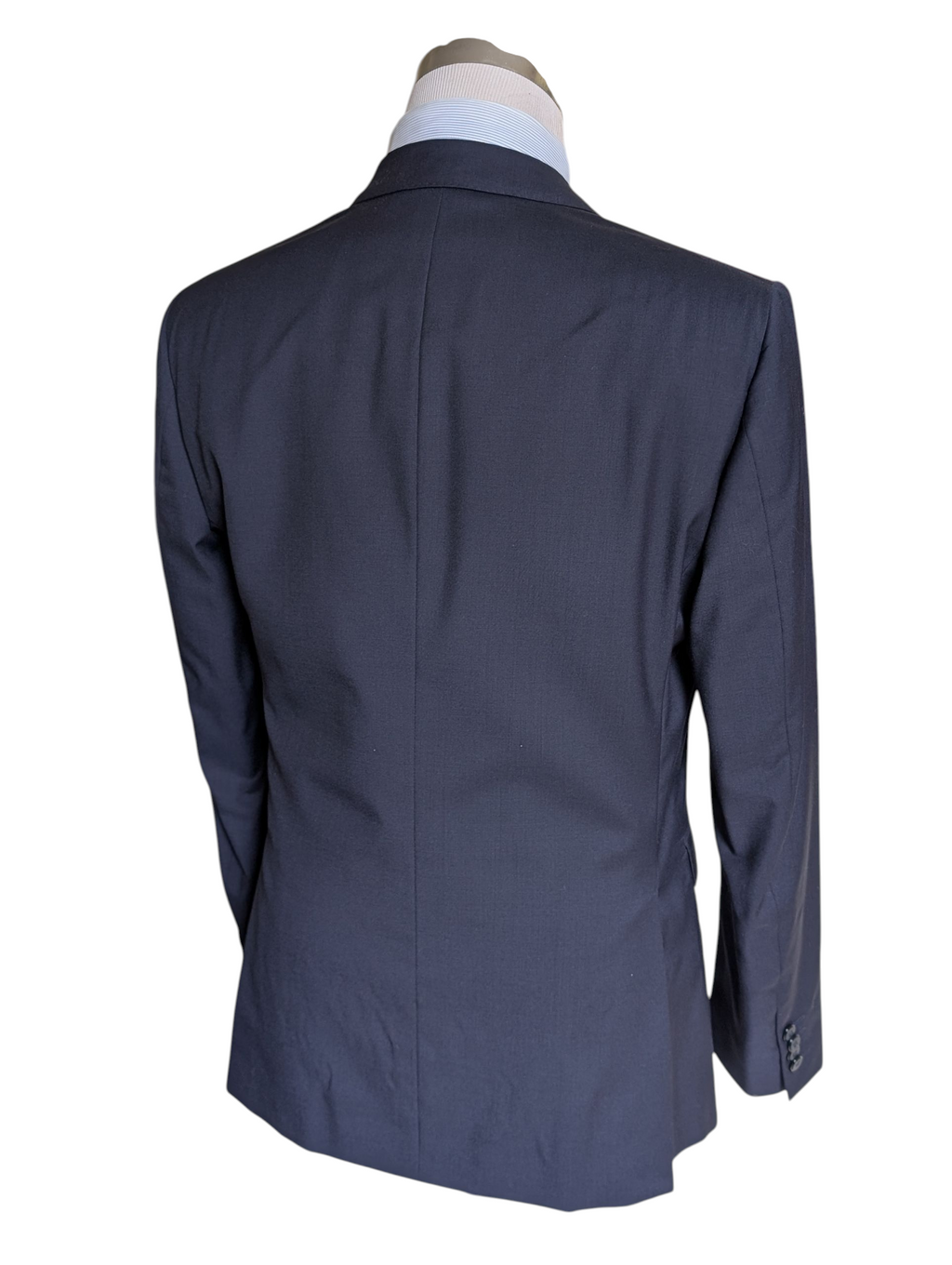 Pal Zileri Lab Suit 40/41R Navy Blue Slim Fit Wool – eHABERDASHER