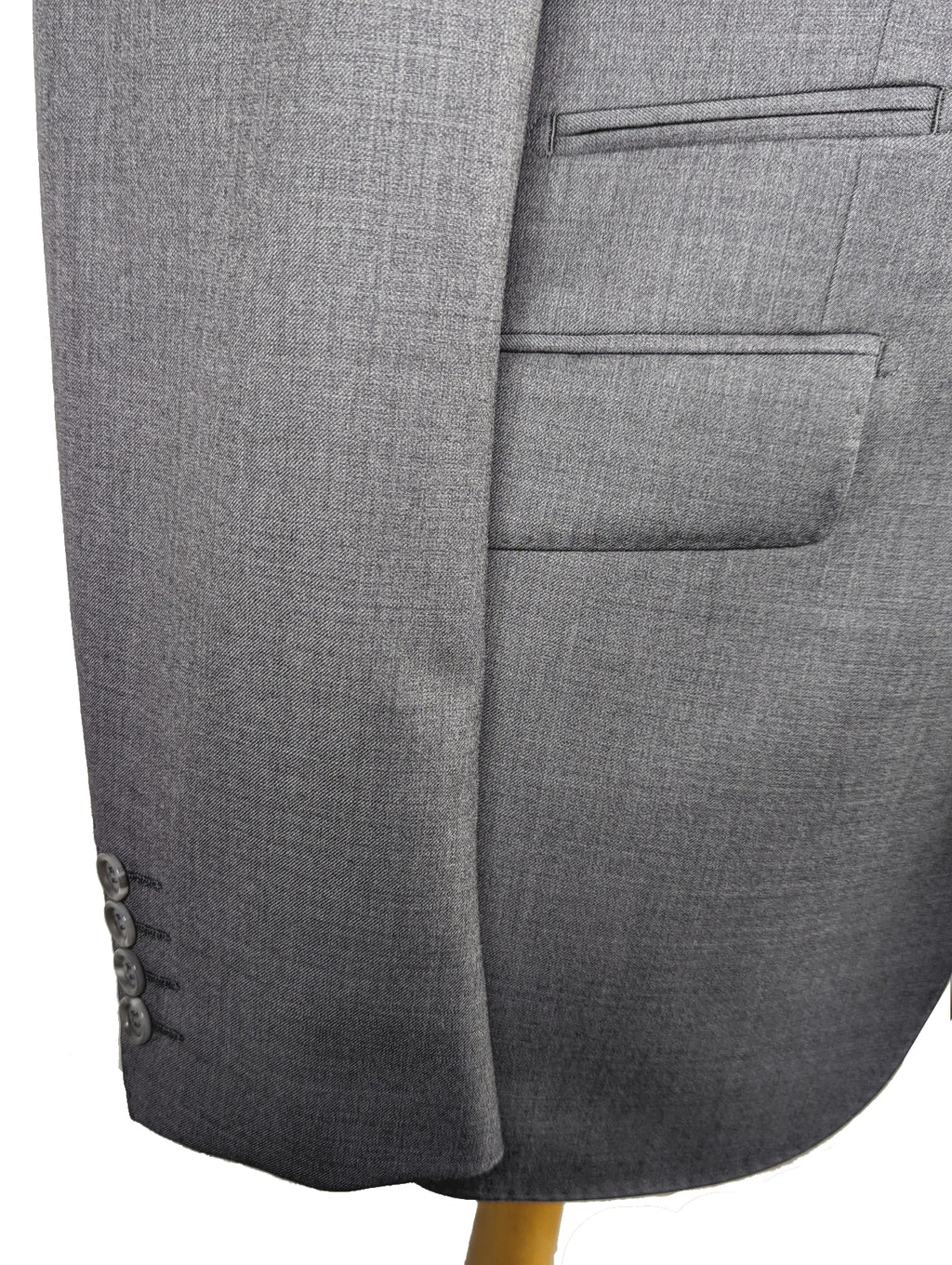 Benjamin Suit Mid Grey 2-Button Wool/Cashmere – eHABERDASHER