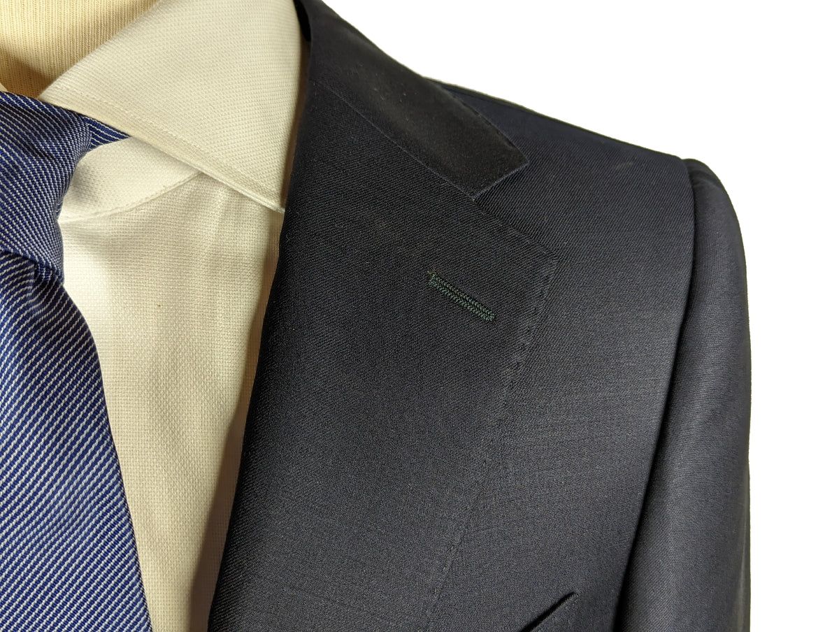 Benjamin Suit Navy Blue 2-Button Model Wool/Cashmere – eHABERDASHER