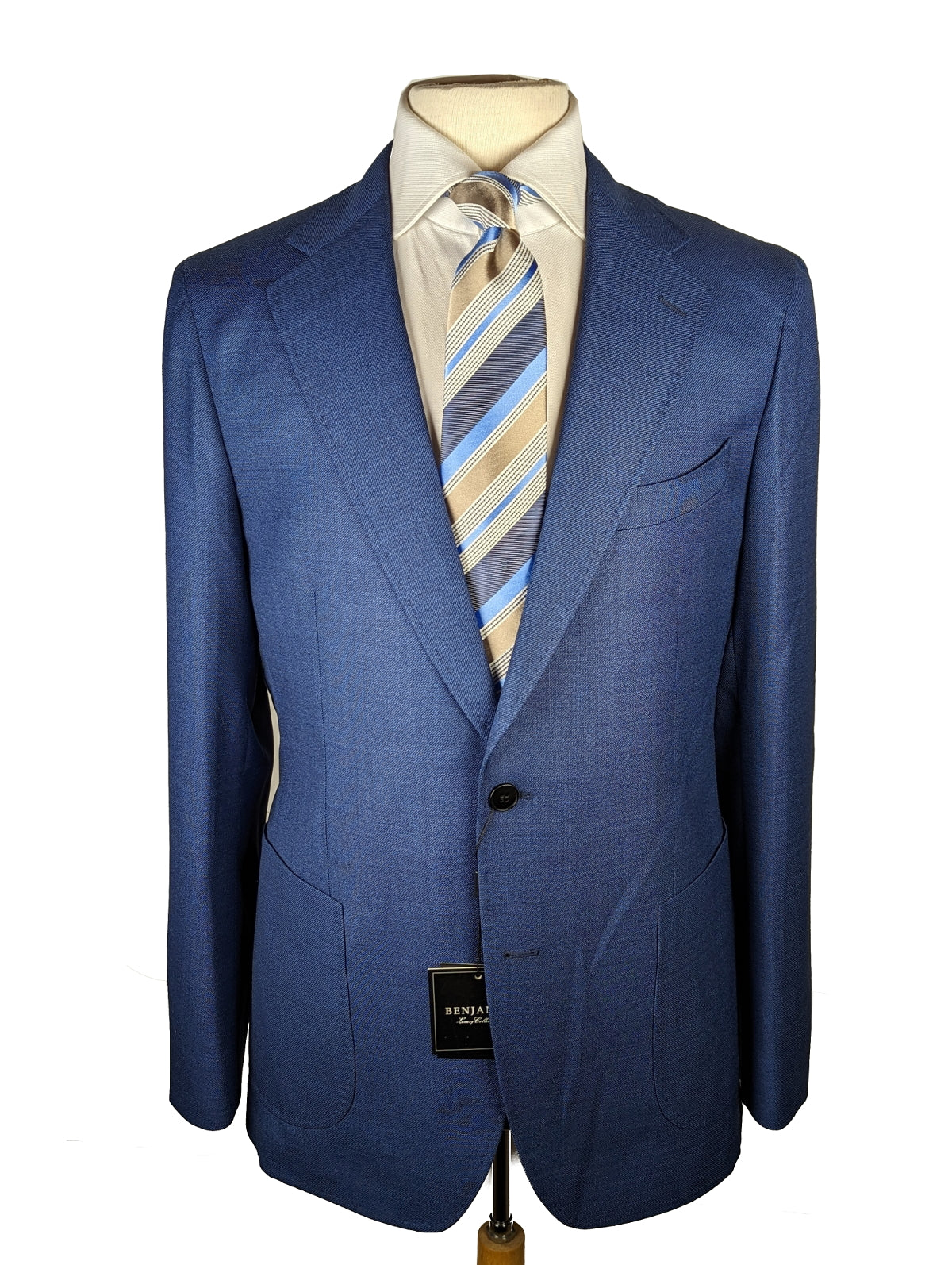 Benjamin 3-in-1 Suit French Blue 2-button Reda Wool – eHABERDASHER